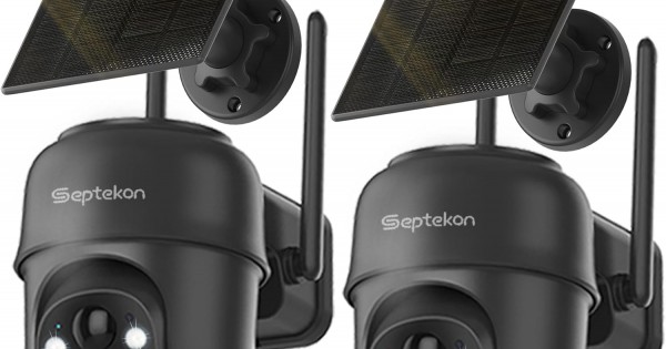PTZ Solar powered wireless camera B40